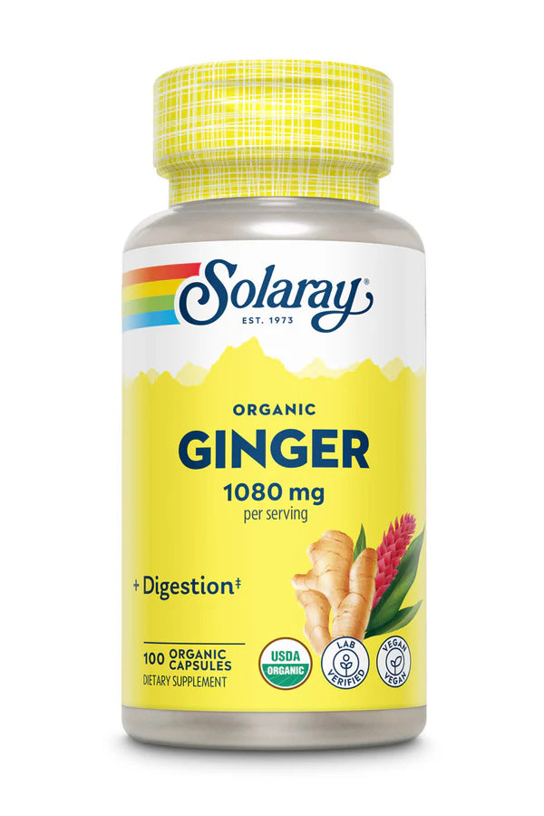 Organic Ginger 540mg — Vitality Nutrition