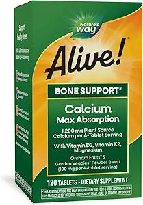 Alive! Calcium Bone Support — Vitality Nutrition
