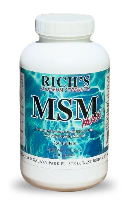 Rich's MSM Max 1200mg — Vitality Nutrition