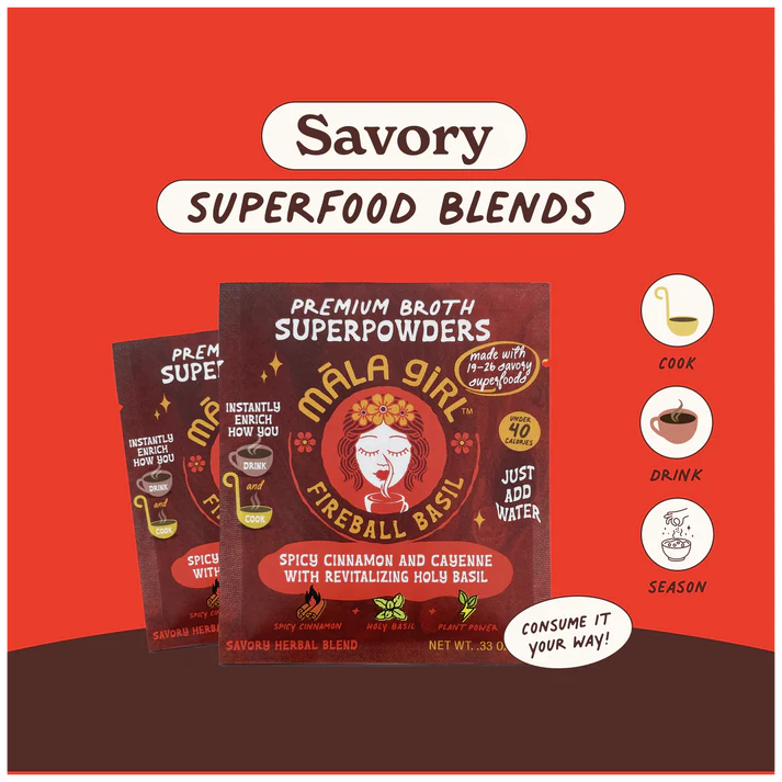 Mala Girl Premium Broth Super Powders (4 Servings) — Vitality Nutrition