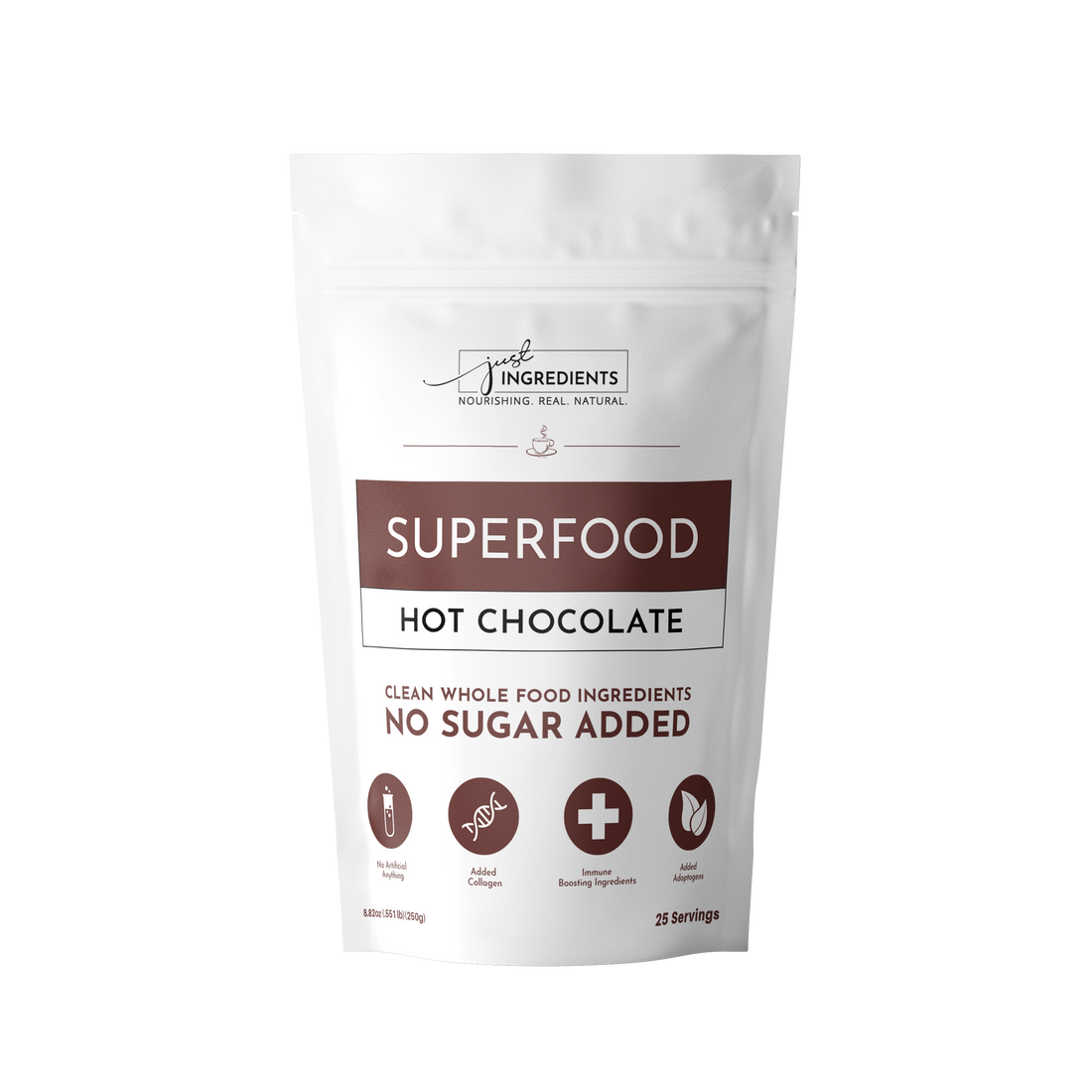 Just Ingredients Superfood Hot Chocolate — Vitality Nutrition