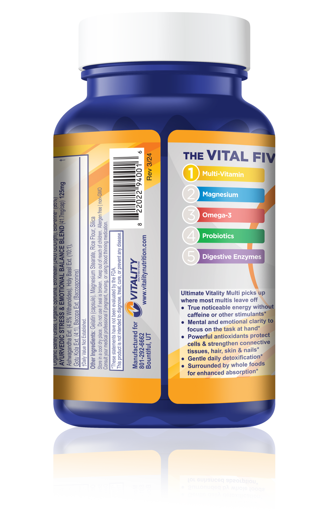 Vitamins & Supplements — Vitality Nutrition
