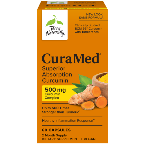 Terry Naturally CuraMed Superior Absorption Curamed 500mg — Vitality ...