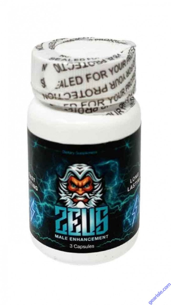 Zeus Male Enhancement 3 Capsules — Vitality Nutrition