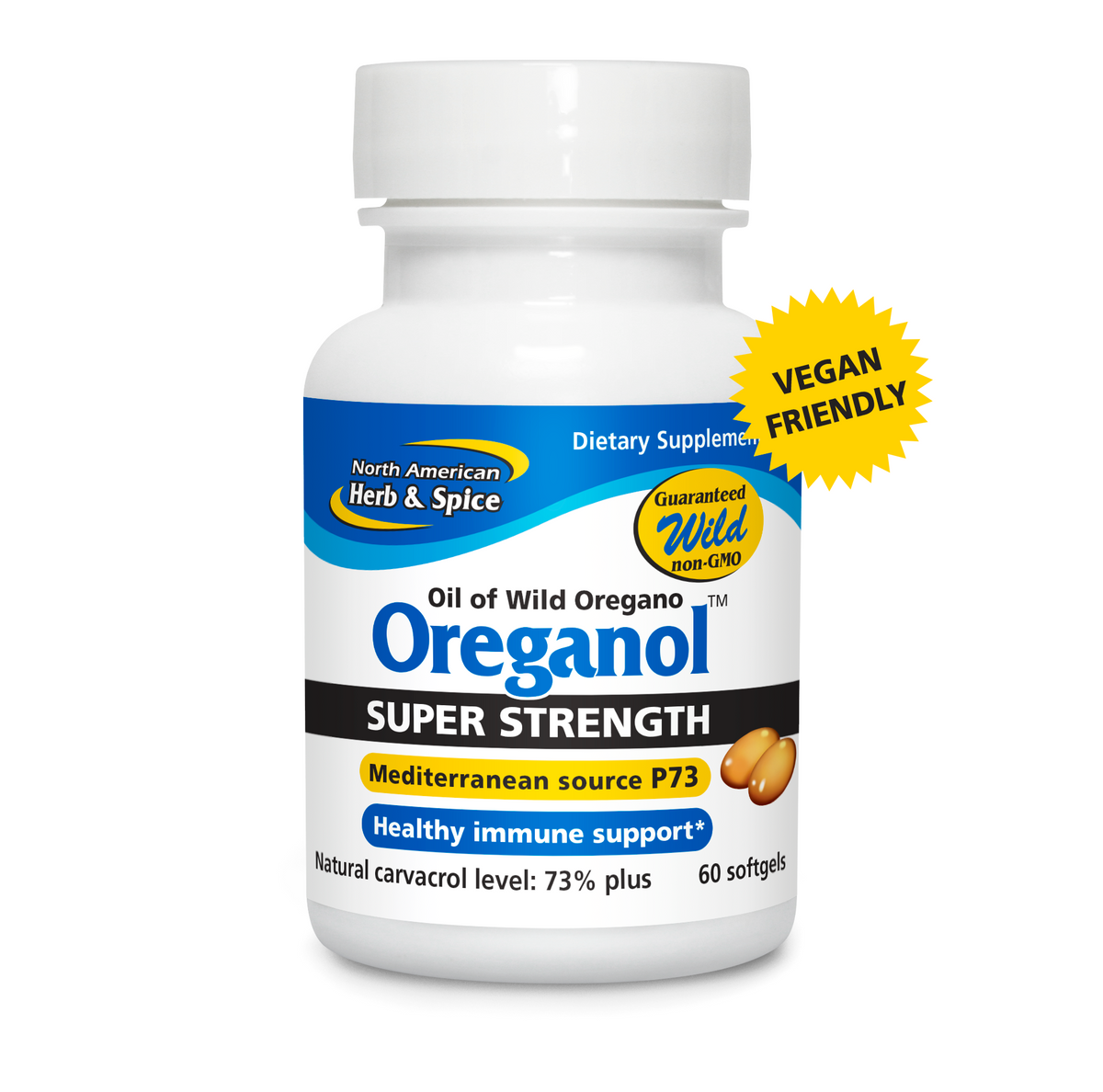 Oreganol Oil of Wild Oregano 60 Gel Caps — Vitality Nutrition