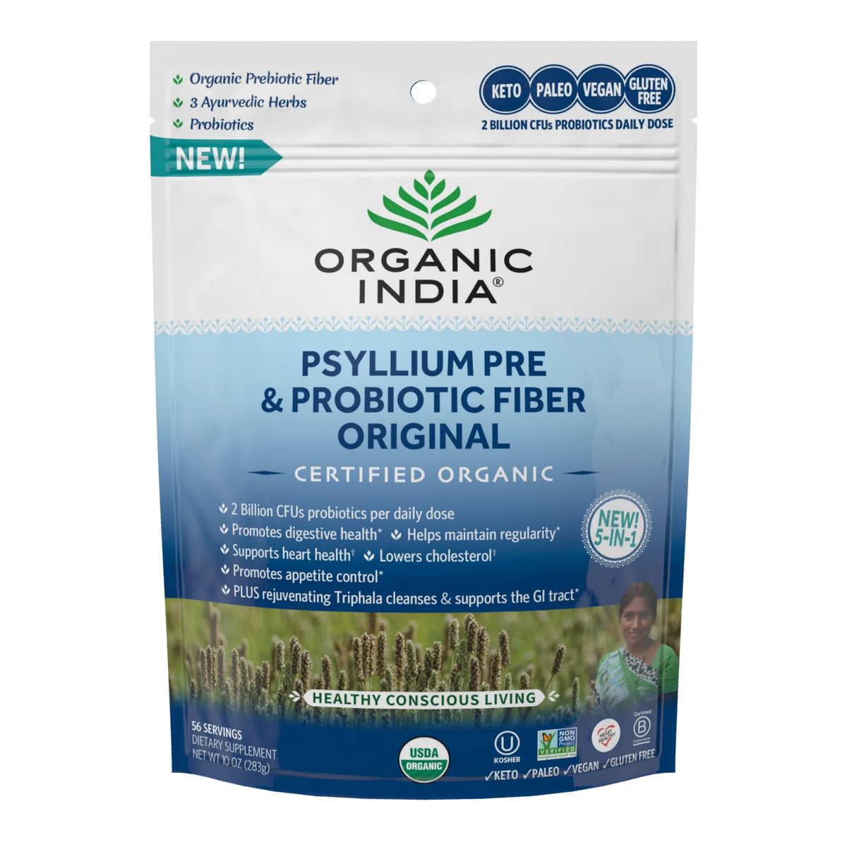 Psyllium Pre & Probiotic Fiber Original — Vitality Nutrition